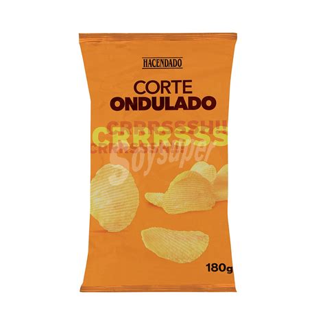 Hacendado Patatas Fritas Onduladas Paquete G
