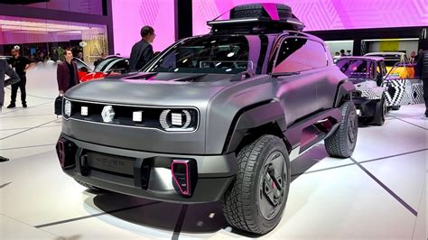 New RENAULT 4ever Trophy 2023 Concept FIRST LOOK At Paris Motor Show