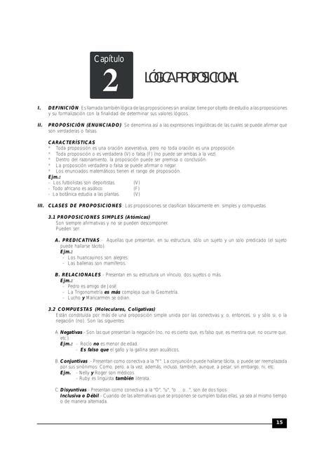 Lógica proposicional Emilia uDocz