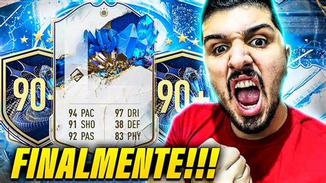 FINALMENTE MITEI NO PLAYER PICK DE ICON 90 E TIREI 3 TOTS SERIE A FIFA