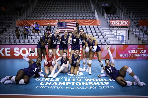 Girls U19 Defeat Italy Will Play For Gold At Worlds USA Volleyball