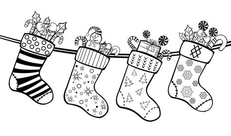 Calze Befana Da Colorare Per Bambini
