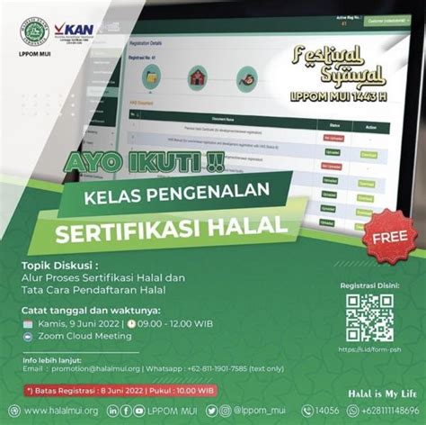 LPPOM MUI Gelar Kelas Pengenalan Sertifikasi Halal