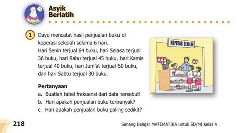 Kunci Jawaban Matematika Kelas 5 SD Halaman 218 219 220 Dan 221