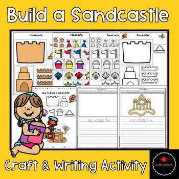 FREE Summer Build A Sandcastle Craft Writing Activity PDF Boom