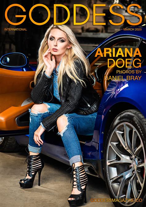 Goddess Magazine March Ariana Doeg Exclusive