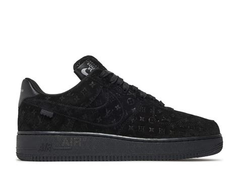 Financially SmartLouis Vuitton X Air Force 1 Low Triple Black 11 5