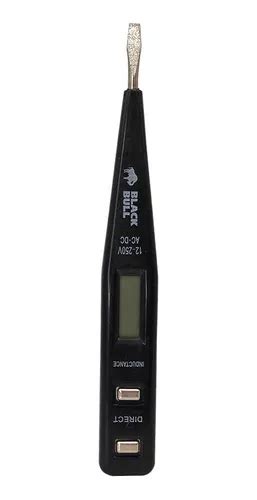 Caneta Chave Teste Voltagem Corrente Digital 12v 250v Bivolt MercadoLivre