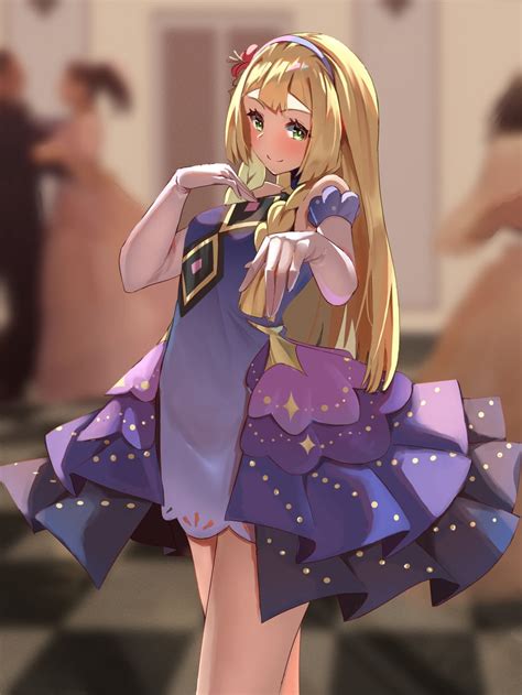 Lillie And Lillie Pokemon And More Drawn By Momdy Talesshinja