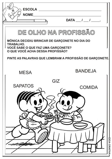 50 Atividades Sobre O Dia Do Trabalho Para Imprimir Online Cursos