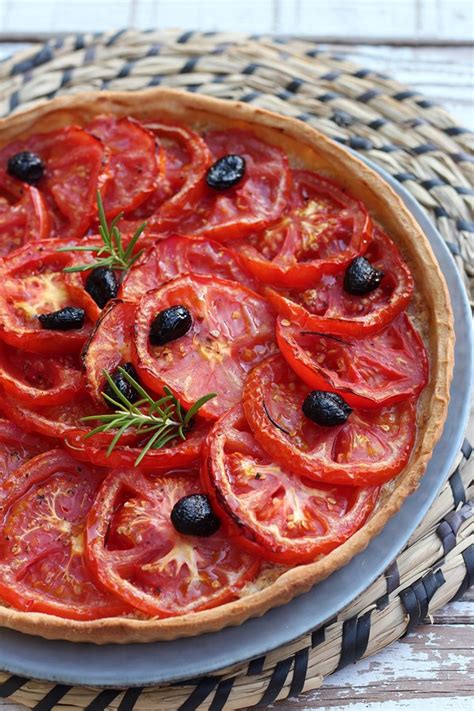 Tarte à la tomate et à la moutarde du bio dans mon bento