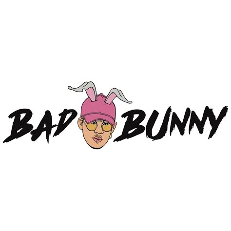 Bad Bunny Bad Bunny Svg Yo Perreo Sola Svg Bad Bunny Logo Inspire