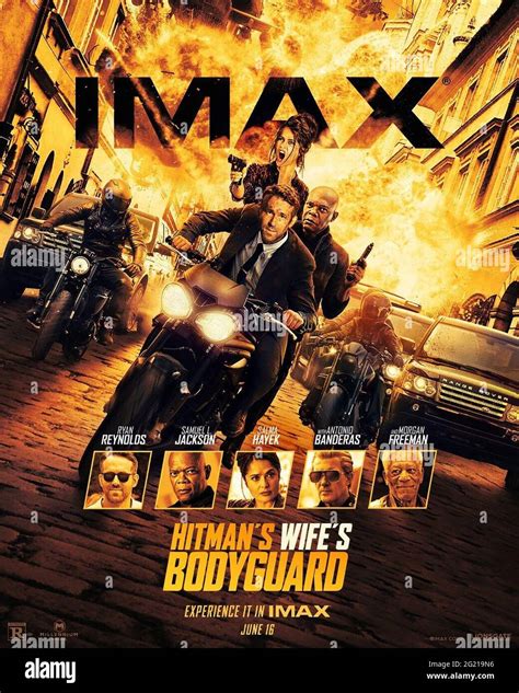 THE HITMAN S WIFE S BODYGUARD IMAX POSTER From Top Salma Hayek