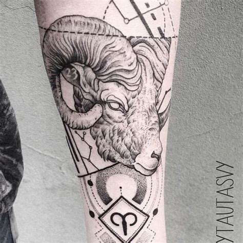 Unique Aries Tattoo Design Ideas Harunmudak