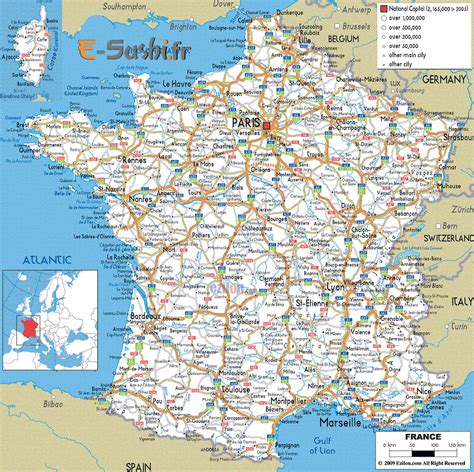 Vacances France Carte routière Vacances Arts Guides Voyages