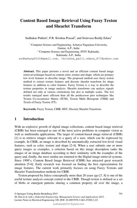 pdf content based image retrieval using fuzzy texton and shearlet transform