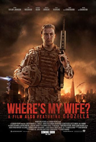 Where S My Wife Godzilla 2014 Godzilla Know Your Meme
