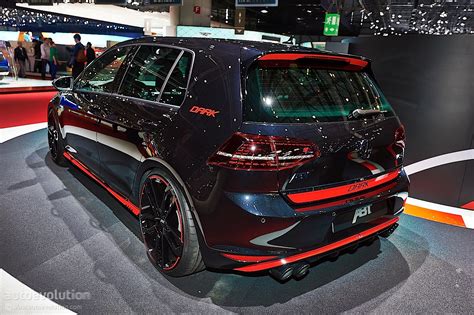 ABT Volkswagen Golf GTI Dark Edition In Geneva Live Photos