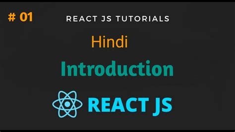 introduction to react js hindi youtube