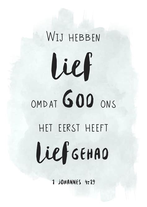Kaart Bijbeltekst Wij Hebben Lief Kaartje2go