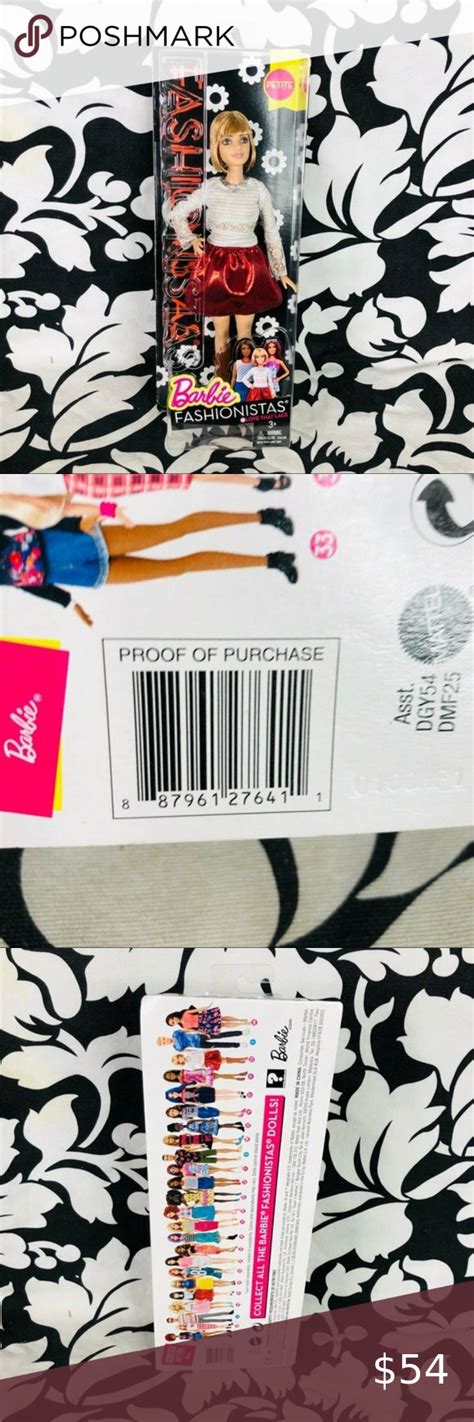 2015 Barbie Fashionistas Love That Lace Petite Doll 23 W Short Blond