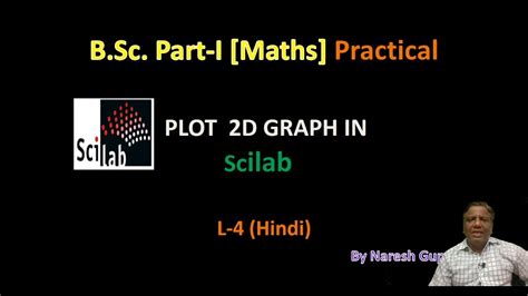 plot 2d graph of ax b function plotting graph in scilab youtube