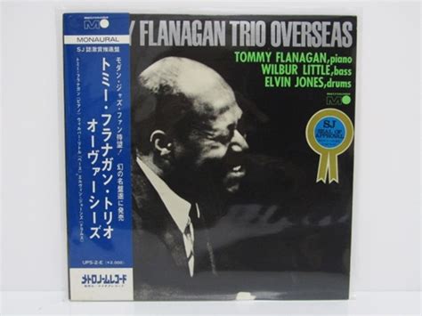 TOMMY FLANAGAN TRIO OVERSEAS トミー フラナガン トリオ オーヴァーシーズ 帯付き UPS 2 E JAZZ LP
