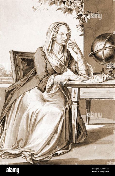 Portrait de Maria Gaetana Agnesi 1718 1799 mathématicienne et