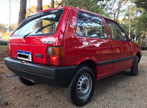 Fiat Uno Mille Brio Ano Vermelho Exelente Estado Casa Maia Rosa