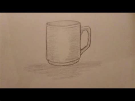C Mo Dibujar Una Taza Para Tomar Caf Sencillo Y F Cil Youtube