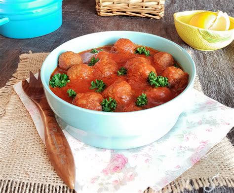 Boulettes de Viande Hachée en Sauce Tomate Gourmandise Assia