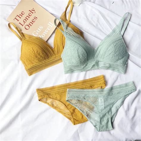 Yeni Kad N 4 Renk I Ama R Frans Z Tel Cretsiz Ultra Nce Bralette Seksi