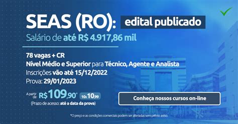 SEAS RO Edital Publicado Saiba Todos Os Detalhes Aqui Blog