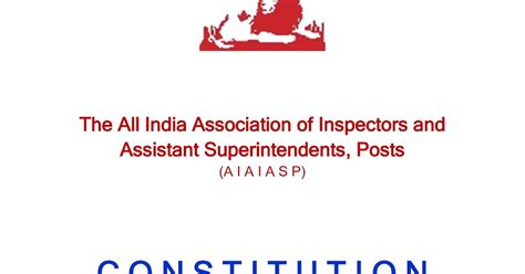 All India Association Of Inspectors And Assistant Superintendents