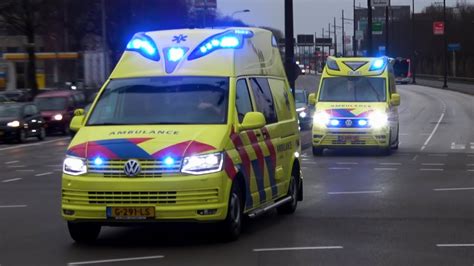 21 02 2020 2x Wail Ambulance Politie Met Spoed In Groningen YouTube