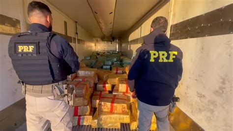 PRF Apreende 14 9 Toneladas De Maconha Em Nova Alvorada Do Sul MS