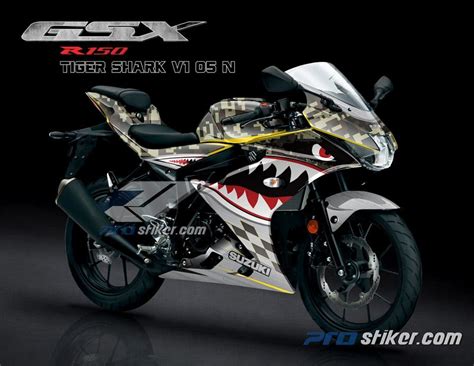 Modifikasi Stiker Motor Suzuki Gsx R Wacana Modif Motor