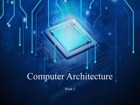computer system architecture computer system architecture ppt
