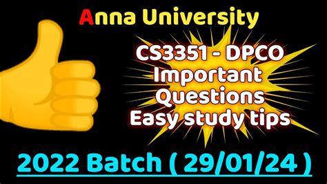 Cs Dpco Important Questions Easy Study Tips Digital