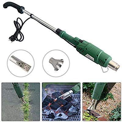 VOUNOT Désherbeur Electrique Pistolet 2000W avec Cordon et 2 Buses