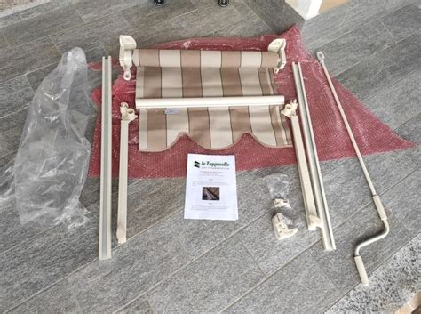 Tenda Da Sole T4 A Caduta Con Guide Laterali E Braccetti Snodati