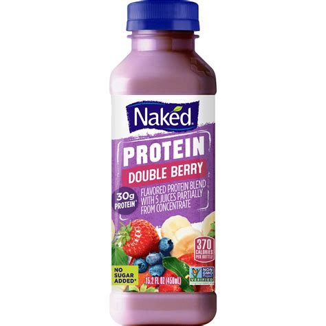 Naked Protein Double Berry Juice Protein Blend Smartlabel