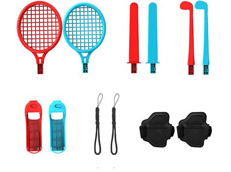 INF Nintendo Switch Zubehör für Sportspiele 12 Teile Konsolen Zubehör