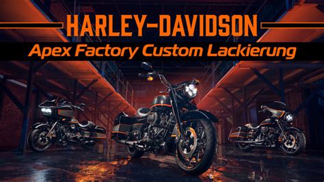 Harley Davidson Reveals New Factory Custom Apex Paint Designs For
