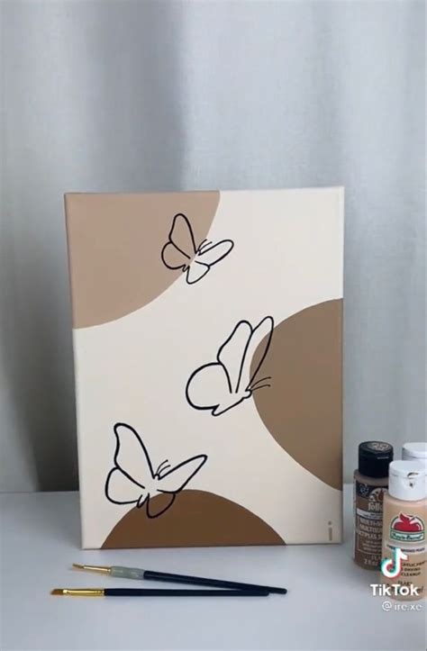 Идеи для рисунков Small canvas art Simple acrylic paintings Art