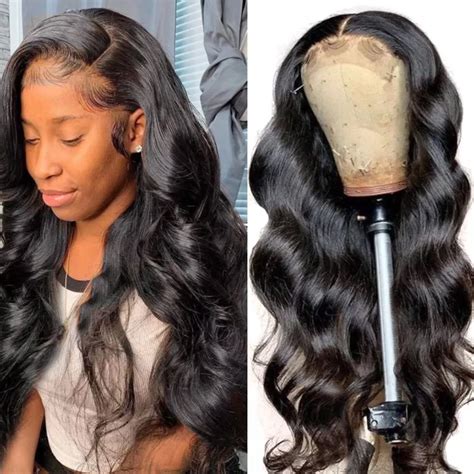 Buy Maxine 5x5 HD Transparent Lace Front Wig Body Wave 5x5 Lace Closure