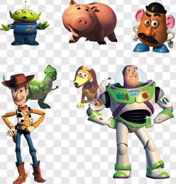Toy Story Characters Photos Png Film Woody Plastic Buzz Transparent