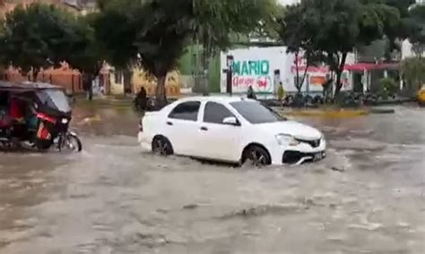 Sorpresiva lluvia inundó las calles de la ciudad de Piura Canal N