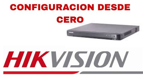Como Configurar Dvr Hikvision 2024 YouTube