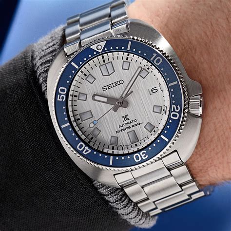 Seiko Prospex SPB301J1 Save The Ocean 1970 Reissue Automatic Ice White